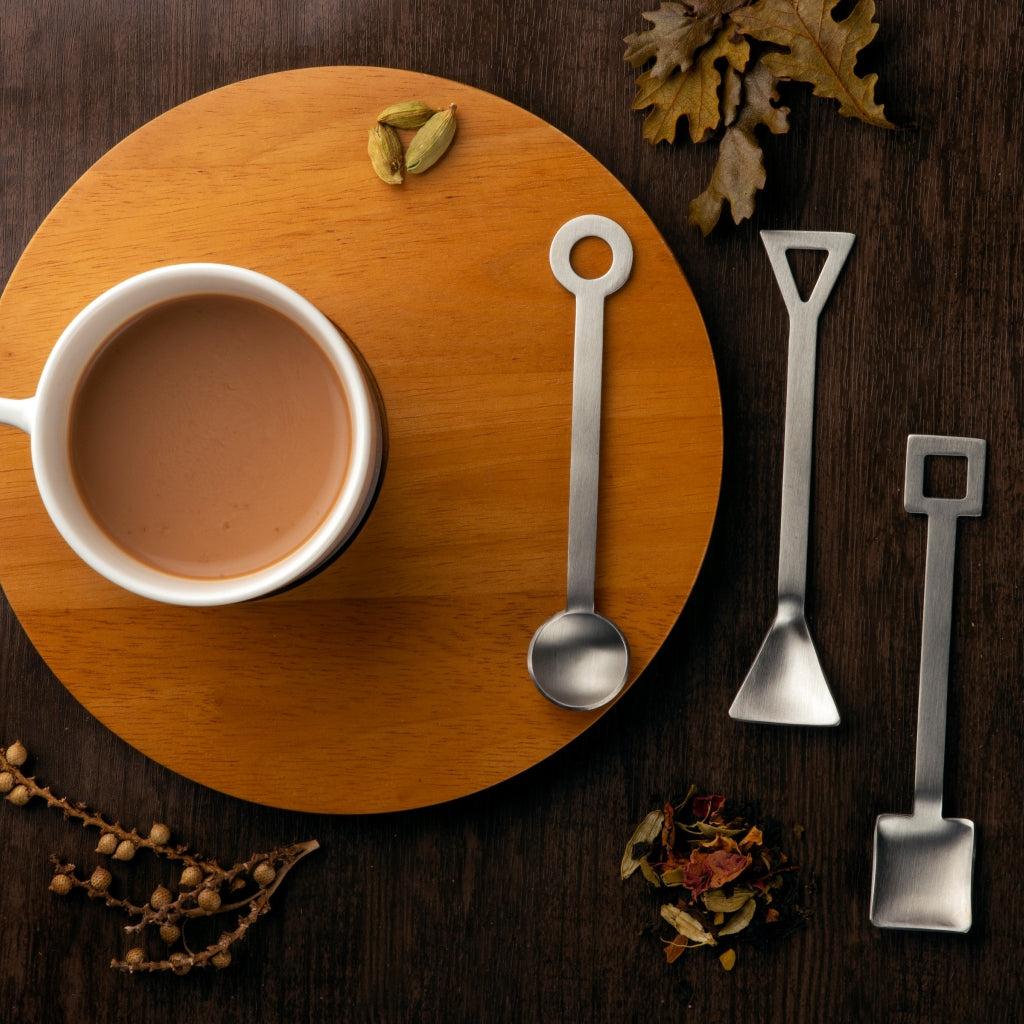 Café Spoon (6 pieces set with 3 shape) - Rena