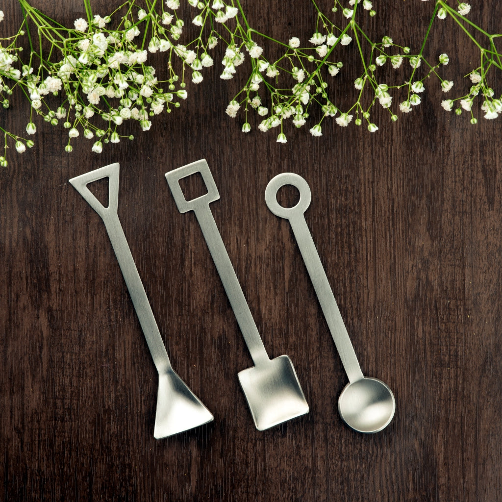 Café Spoon (6 pieces set with 3 shape) - Rena